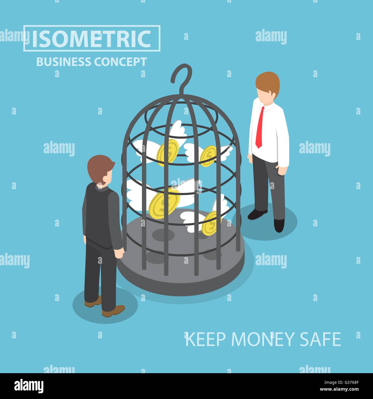 Trapped in money web hi-res stock photography and images - Alamy