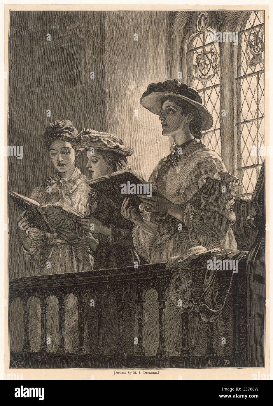 Choir women church hi-res stock photography and images - Alamy