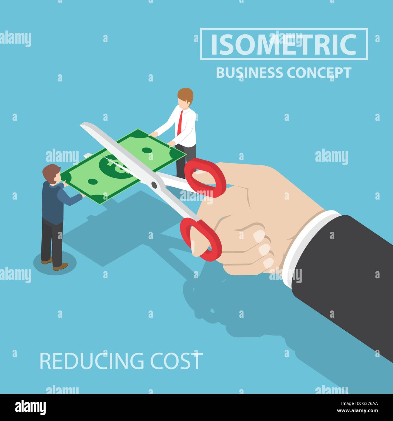 Reducing cost Stock Vector Images - Alamy