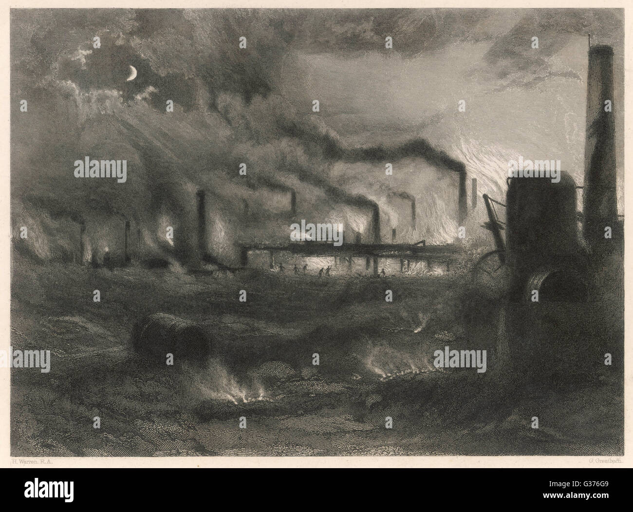 1840 moon hi-res stock photography and images - Alamy