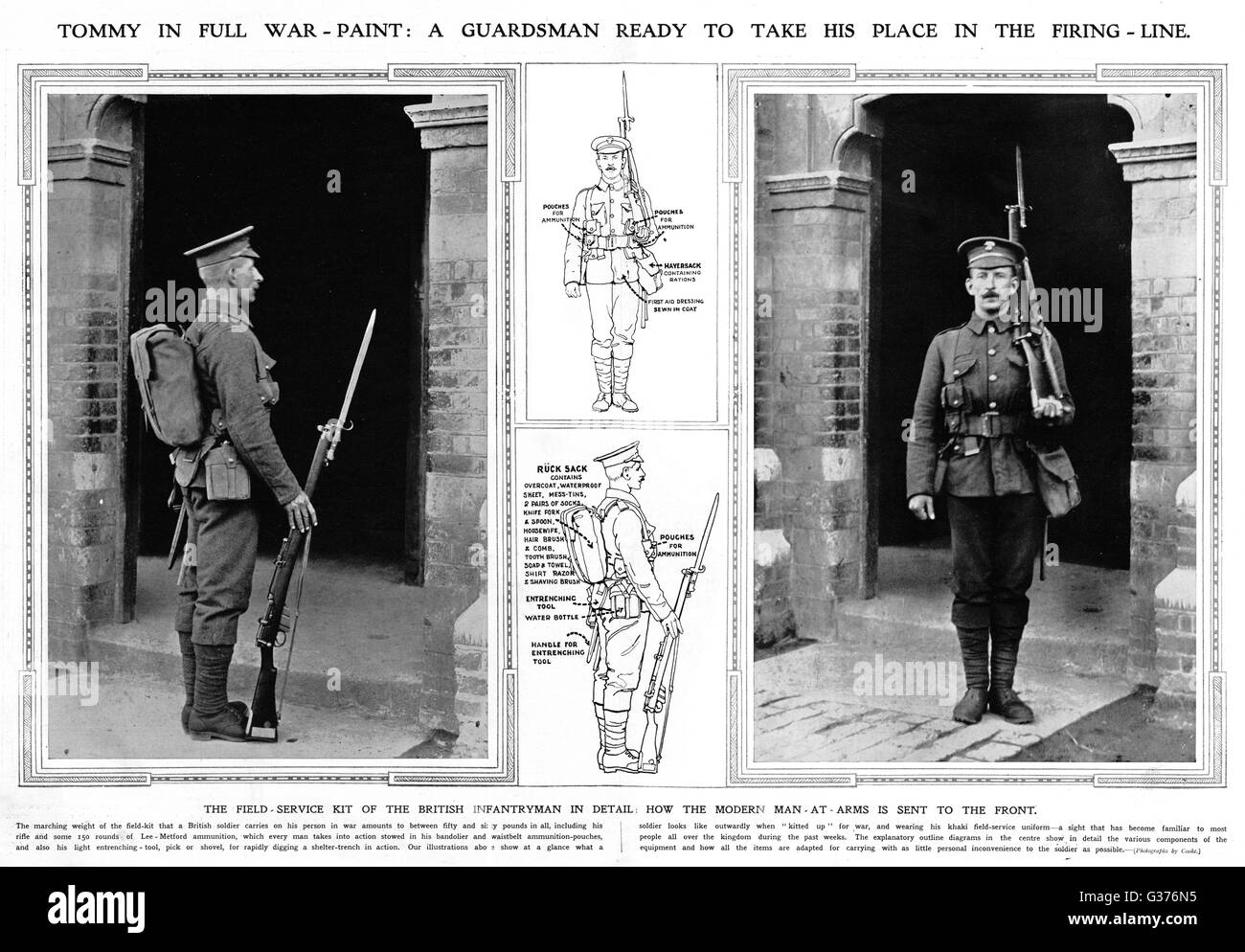 Ww1 infantry british 1914 hi-res stock photography and images - Alamy