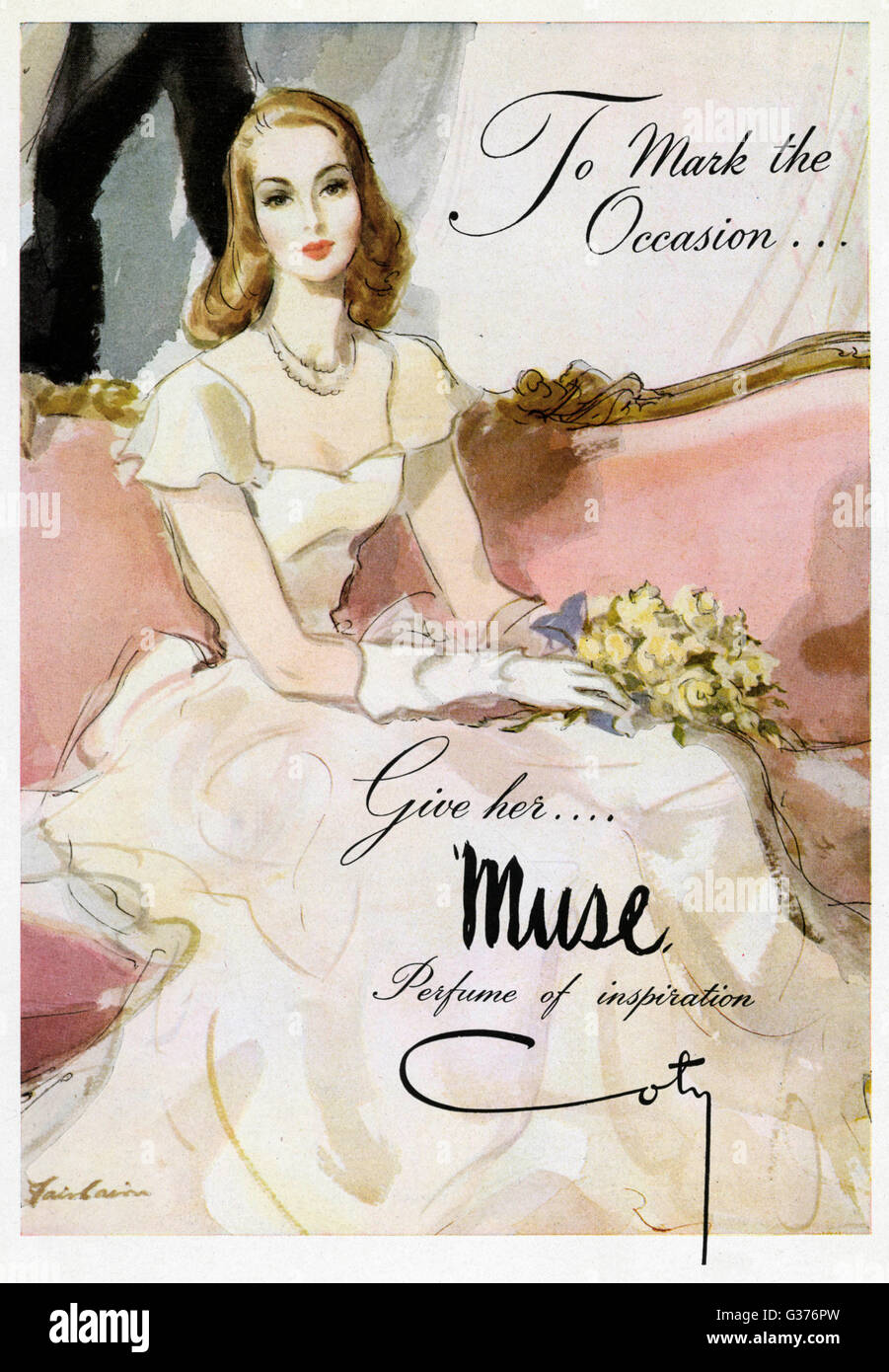 1940s fashion advert hi-res stock photography and images - Alamy