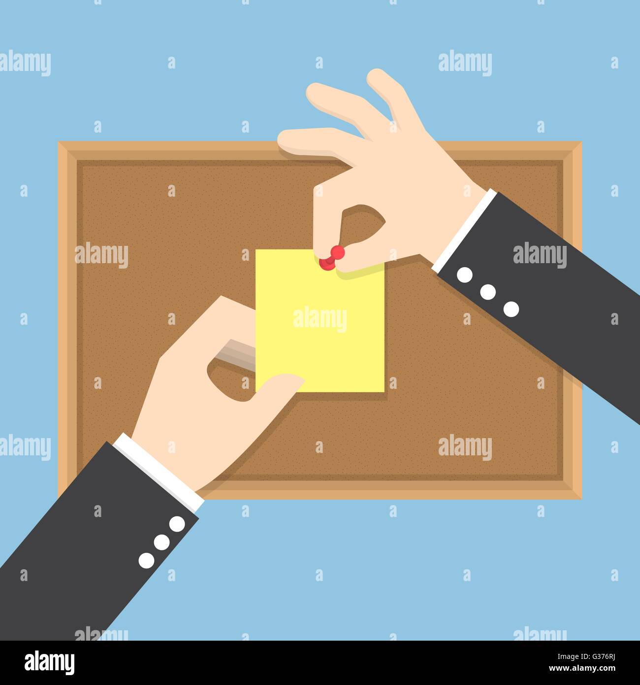 Cartoon reminder notes hi-res stock photography and images - Alamy