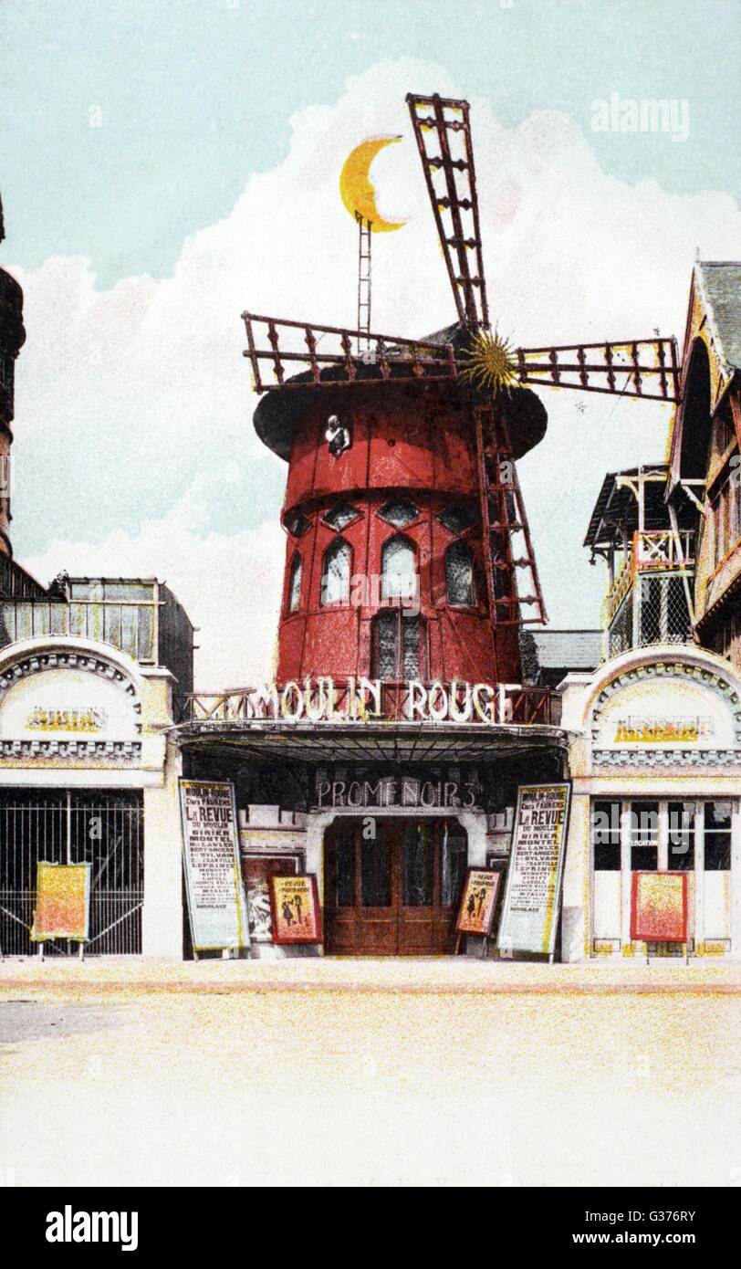Moulin Rouge Revue High Resolution Stock Photography and Images - Alamy