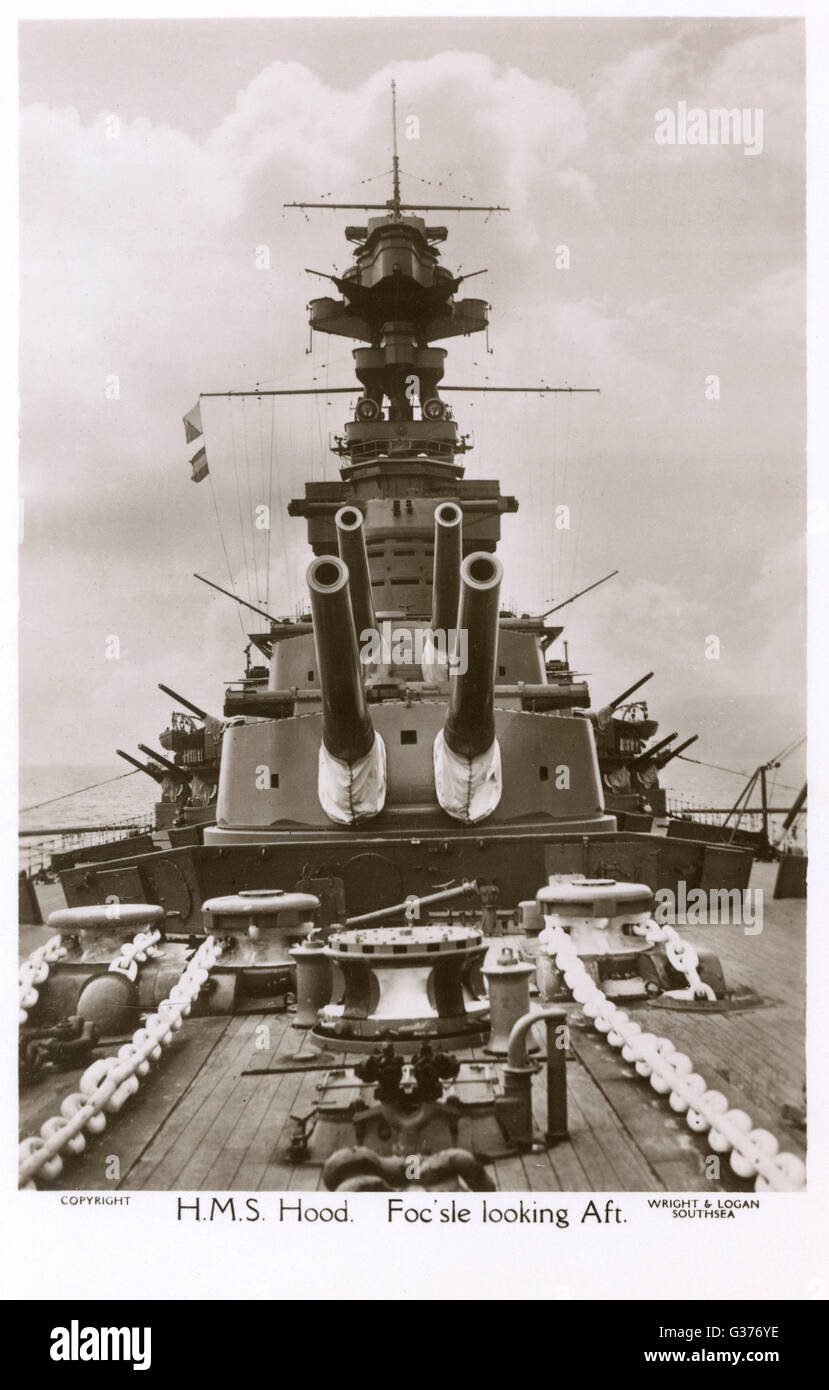 Hms hood hi-res stock photography and images - Alamy