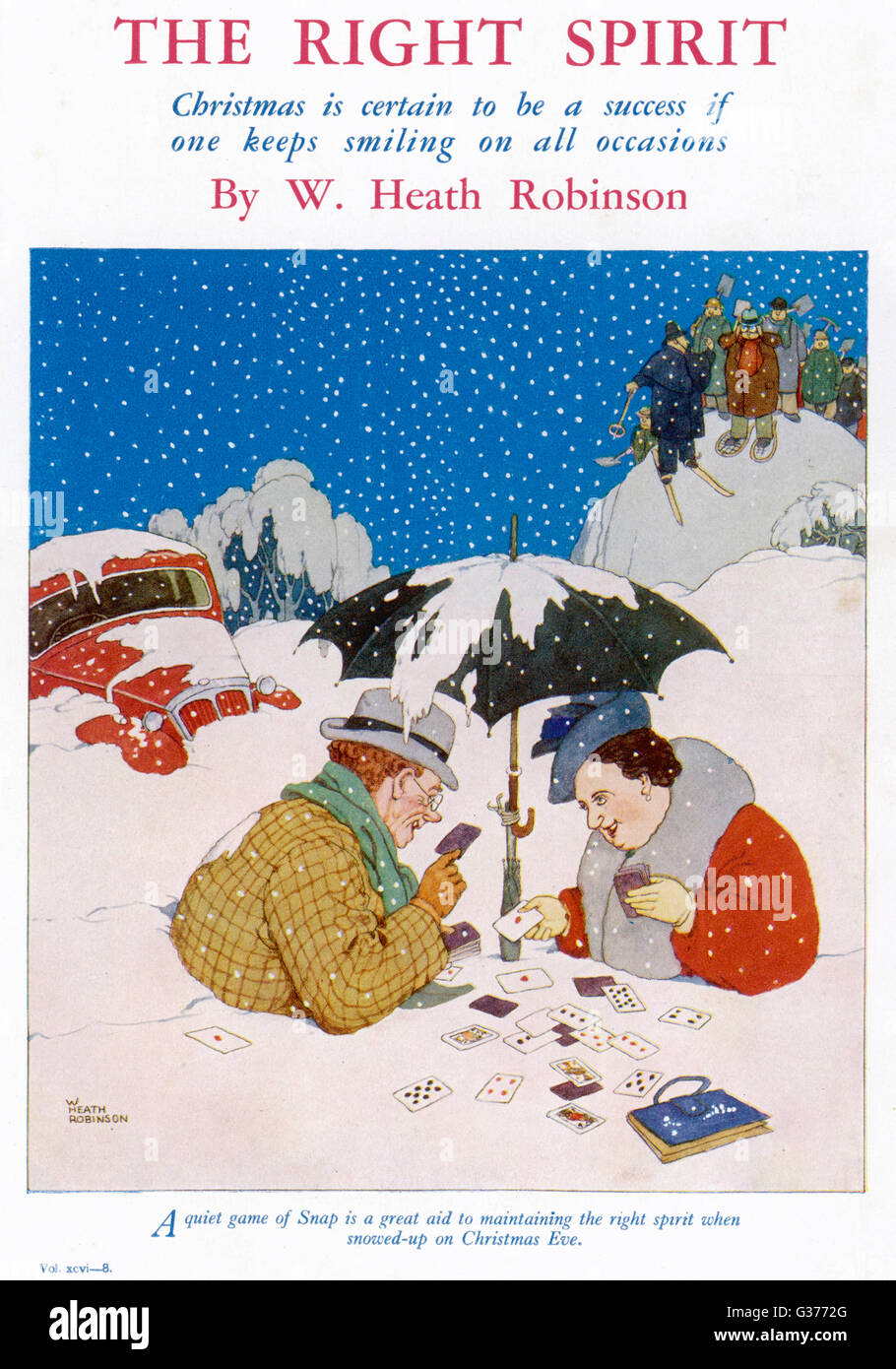 The Right Spirit by William Heath Robinson Stock Photo - Alamy