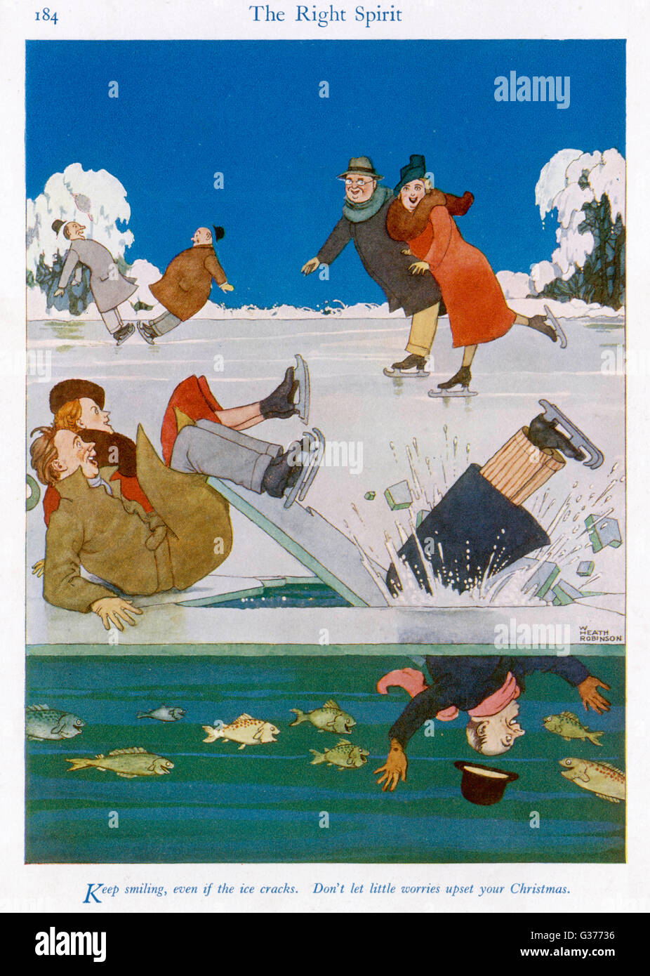 The Right Spirit by William Heath Robinson Stock Photo - Alamy