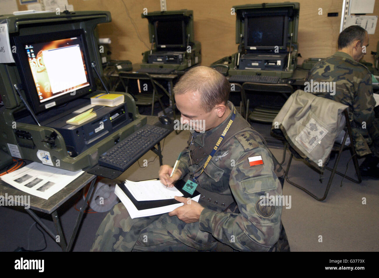 Polish army officer hi-res stock photography and images - Alamy