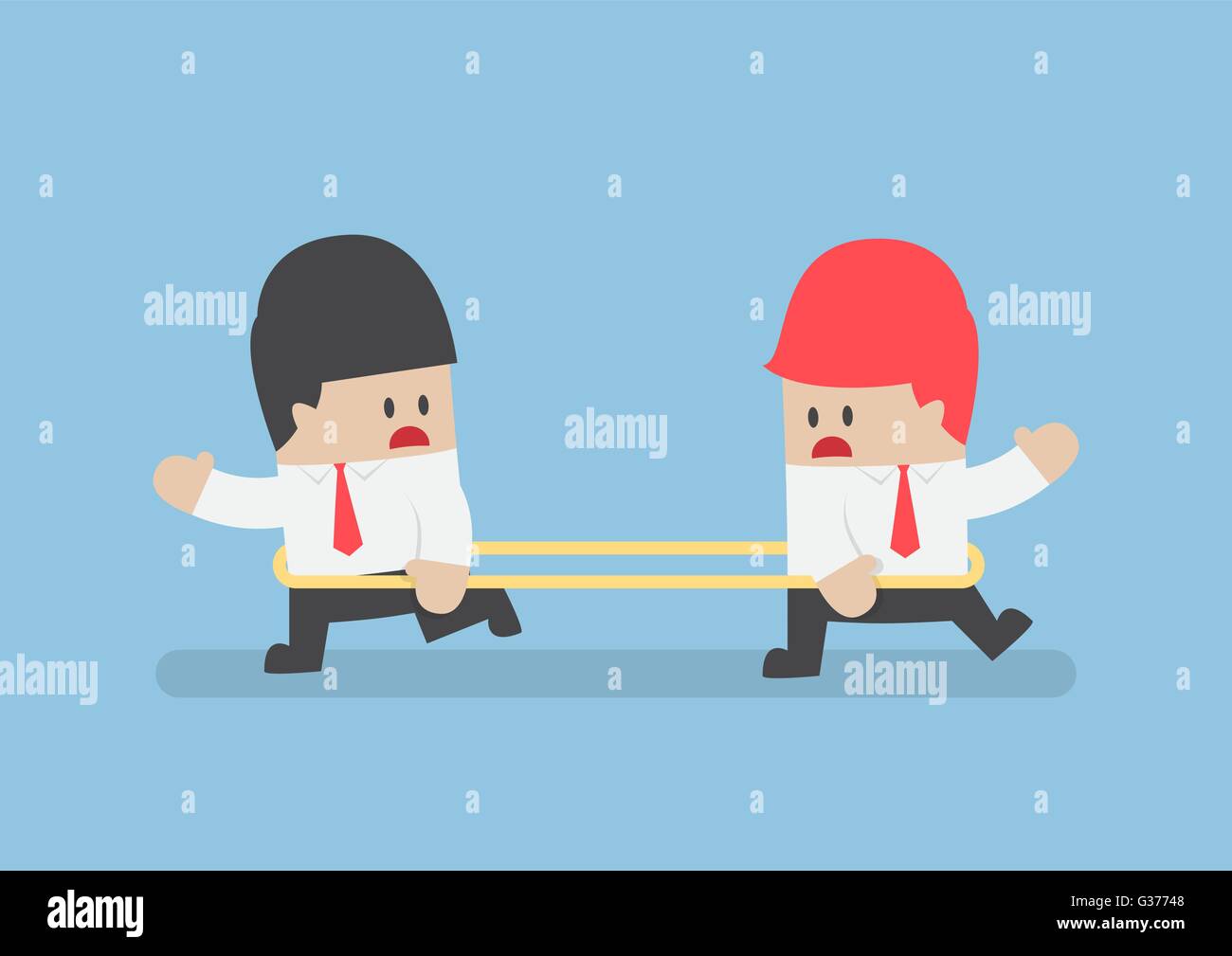 Opposites people different Stock Vector Images - Alamy