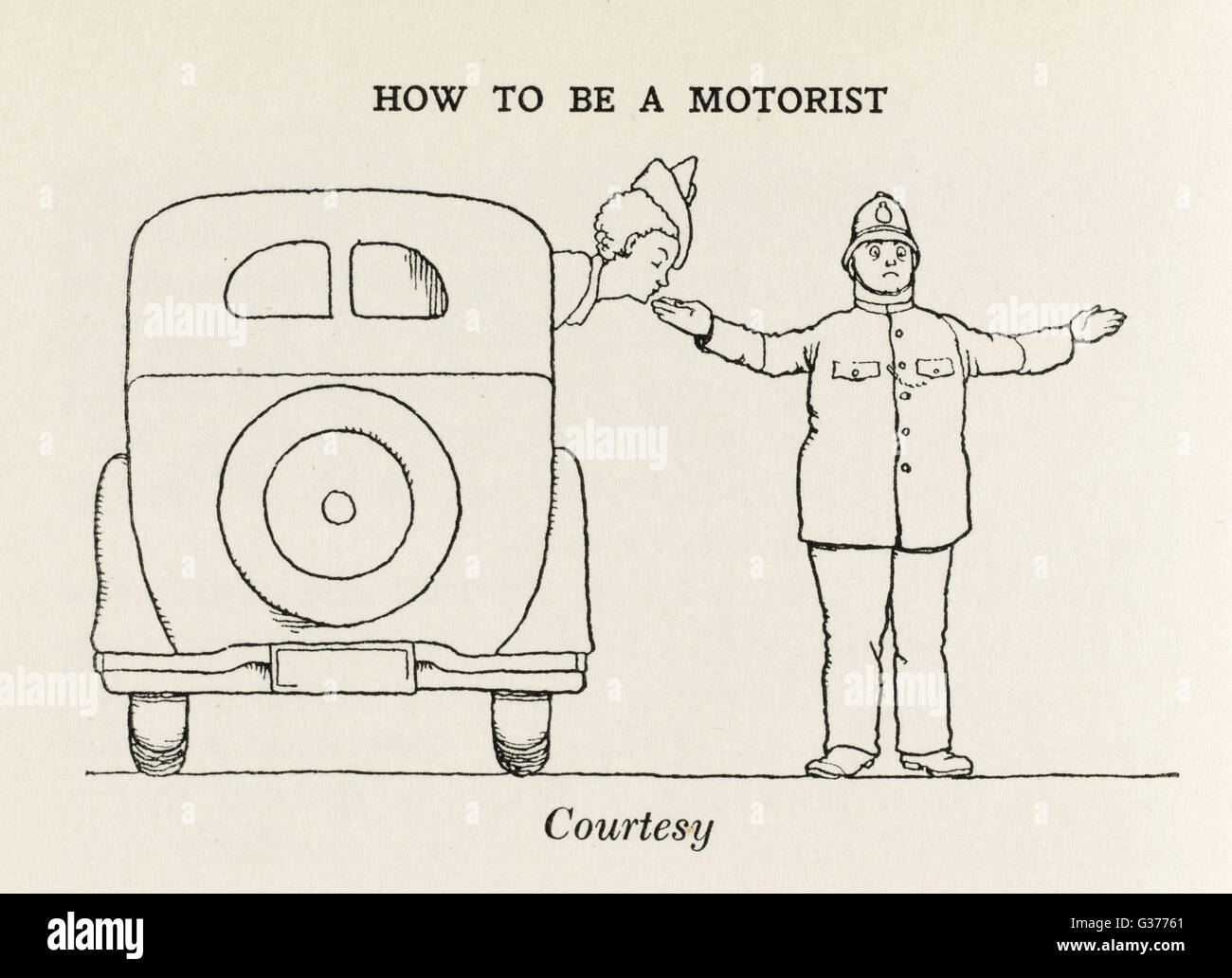 Road courtesy - W H Robinson Stock Photo - Alamy