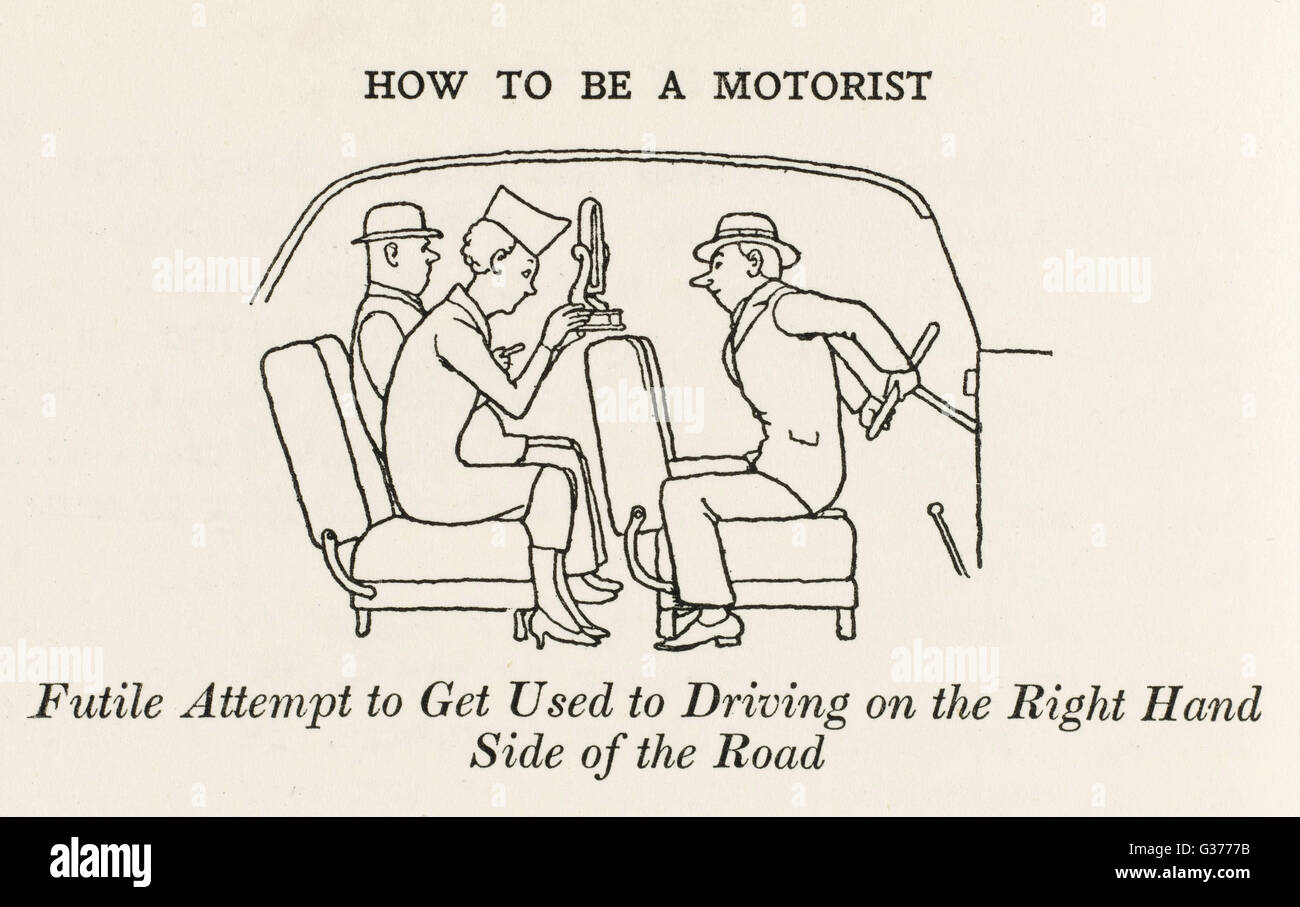 Driving on the right side hi-res stock photography and images - Alamy