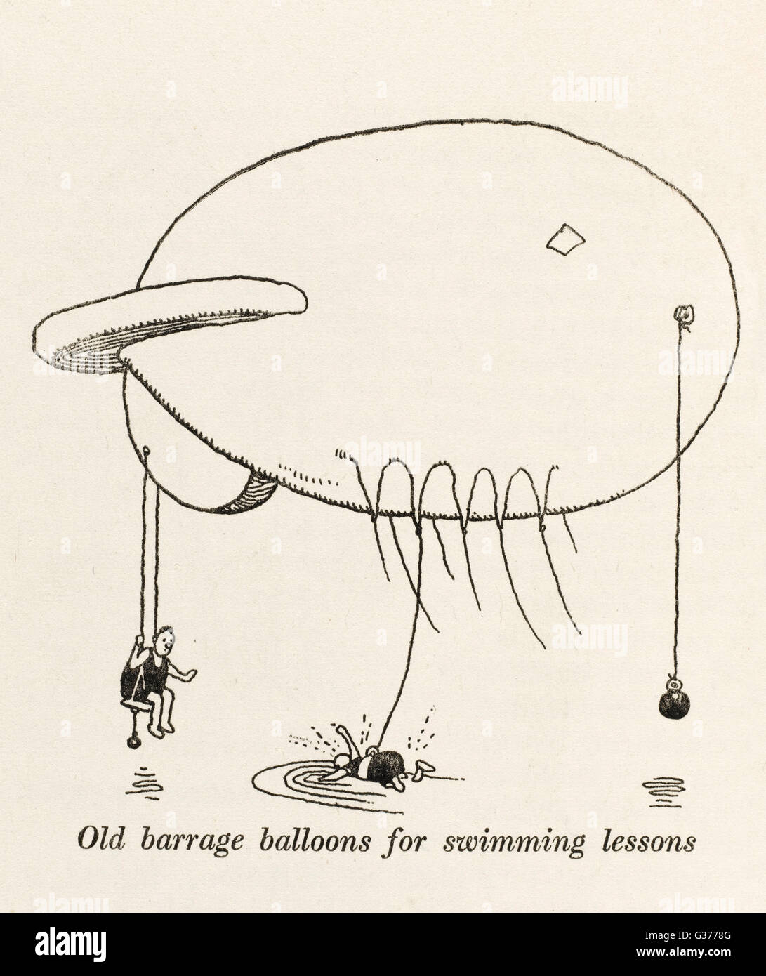 Barrage balloon hi-res stock photography and images - Alamy