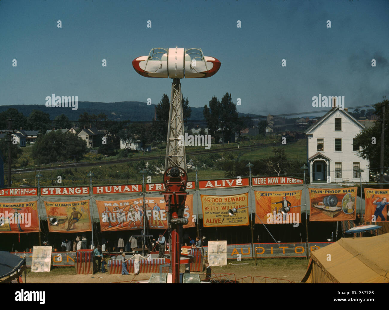 At the Vermont state fair, Rutland Stock Photo - Alamy