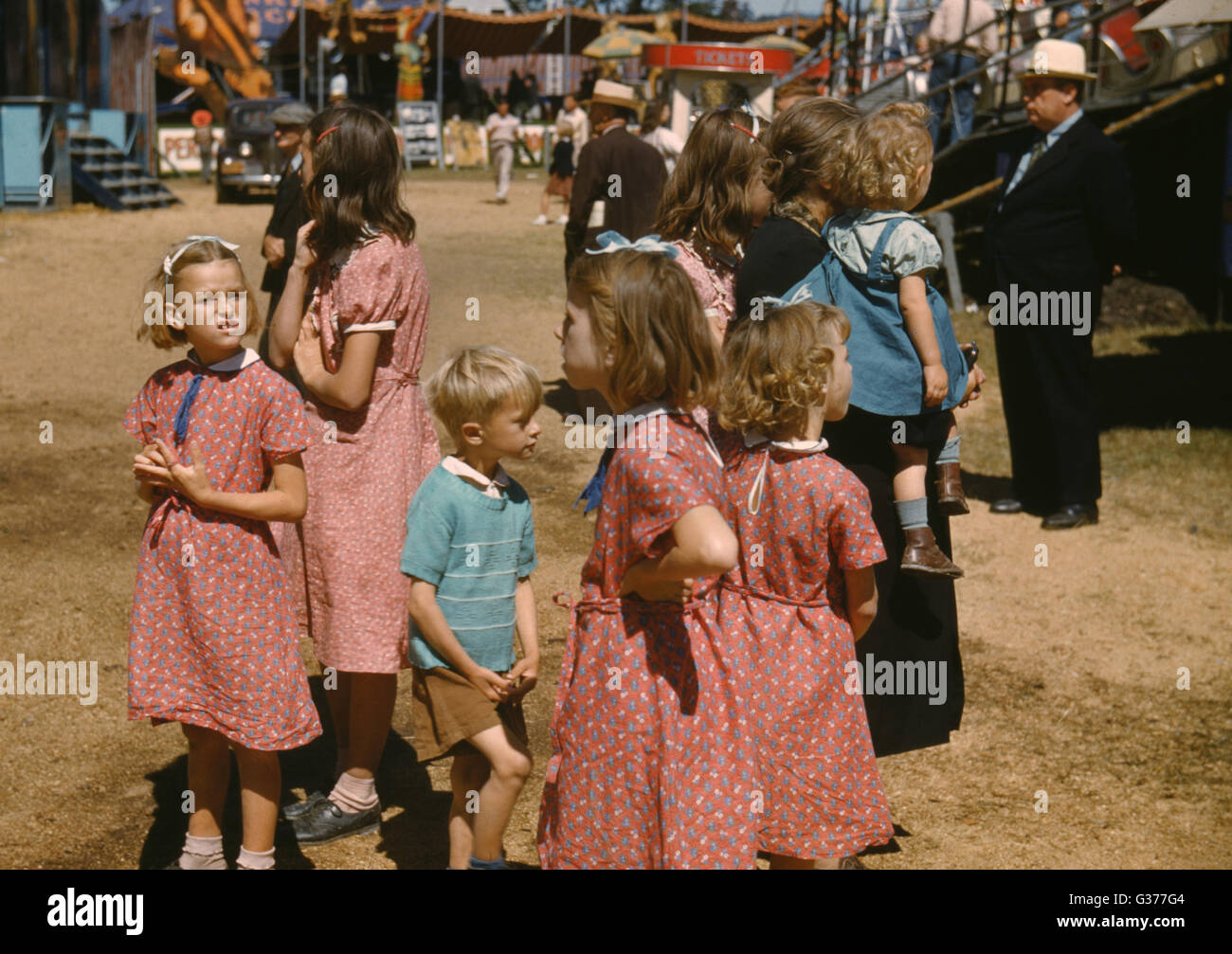 At the Vermont state fair, Rutland Stock Photo - Alamy