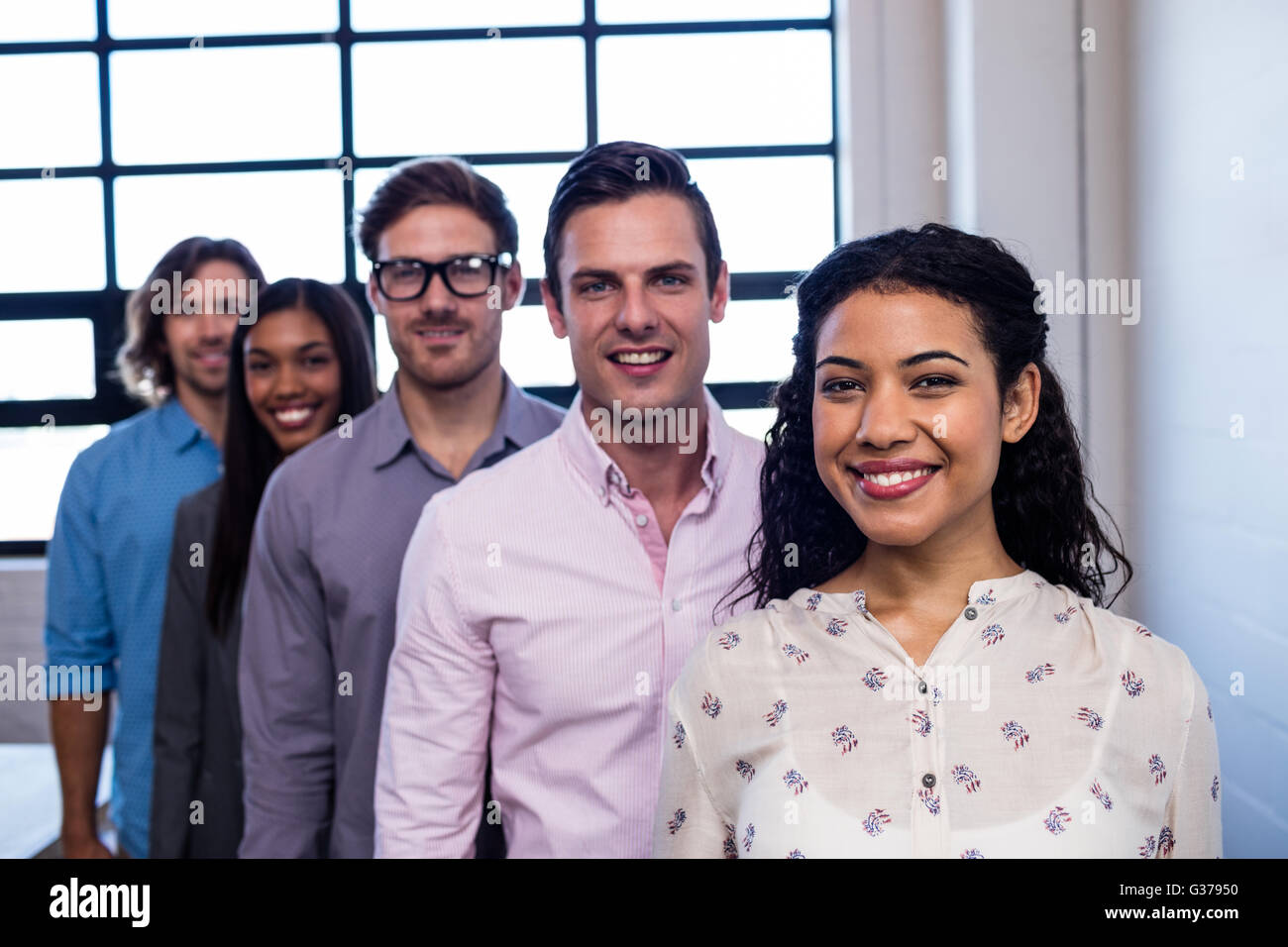 Portrait of a group of hipsters Stock Photo - Alamy