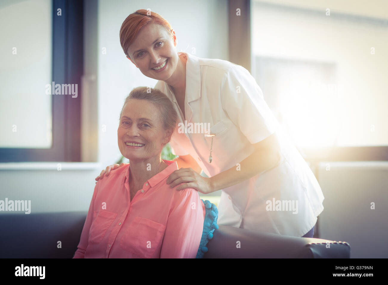 Happy nurse hi-res stock photography and images - Alamy