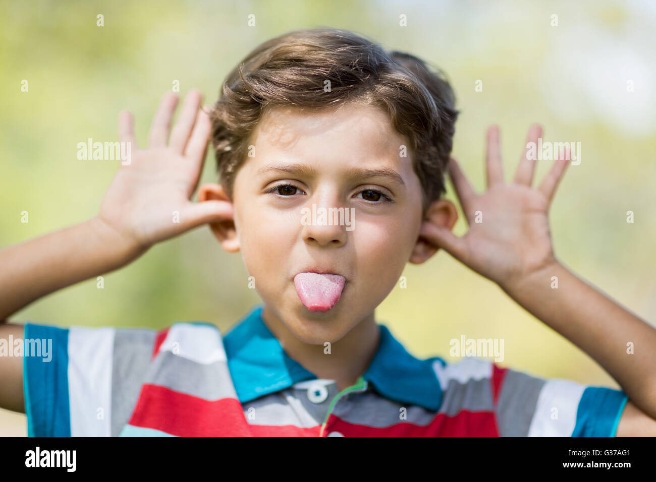 Child funny faces hi-res stock photography and images - Alamy