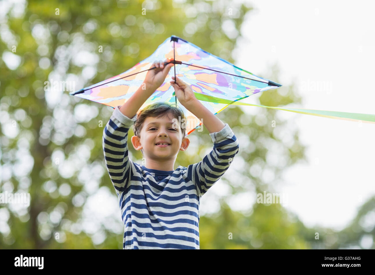 Boy and kite hi-res stock photography and images - Alamy