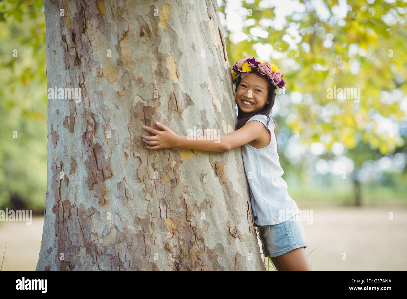 Hugging tree hi-res stock photography and images - Alamy