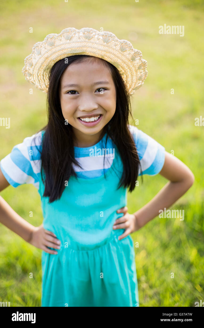 Girl standing with hand on her hip hi-res stock photography and images ...