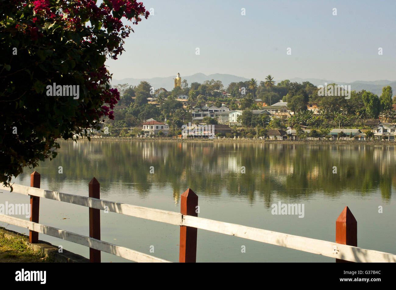 Naung Kham Lake, Kengtung, Shan State, Myanmar (Burma), Asia Stock Photo - Alamy