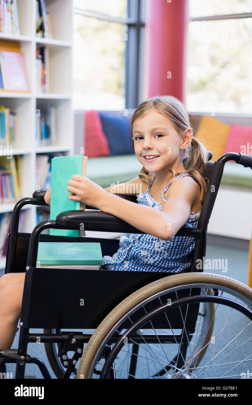 Children In Wheelchairs At School