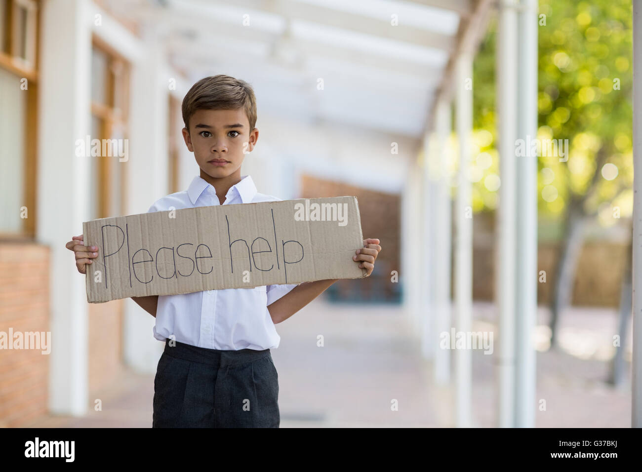Child Holding Placard High Resolution Stock Photography and Images - Alamy