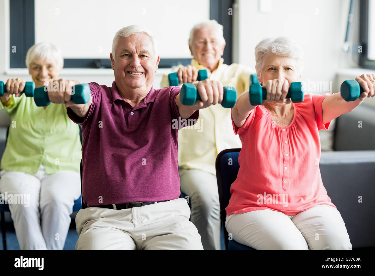 Weights for seniors hi-res stock photography and images - Alamy