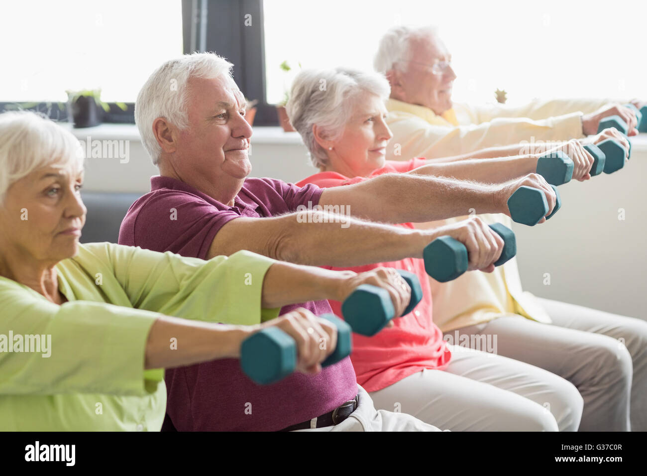 Fit seniors hi-res stock photography and images - Alamy