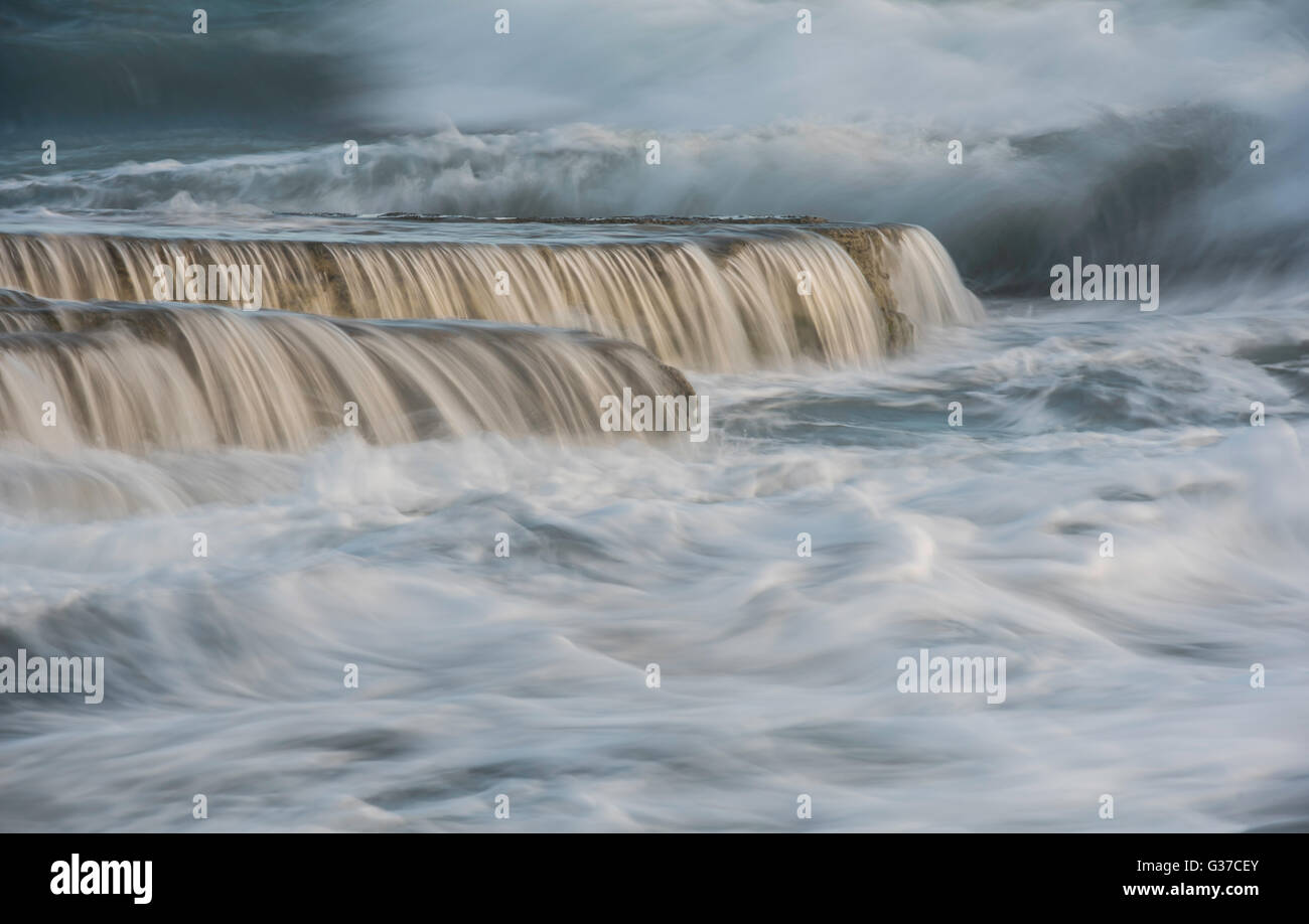 Seascape waterfalls hi-res stock photography and images - Alamy
