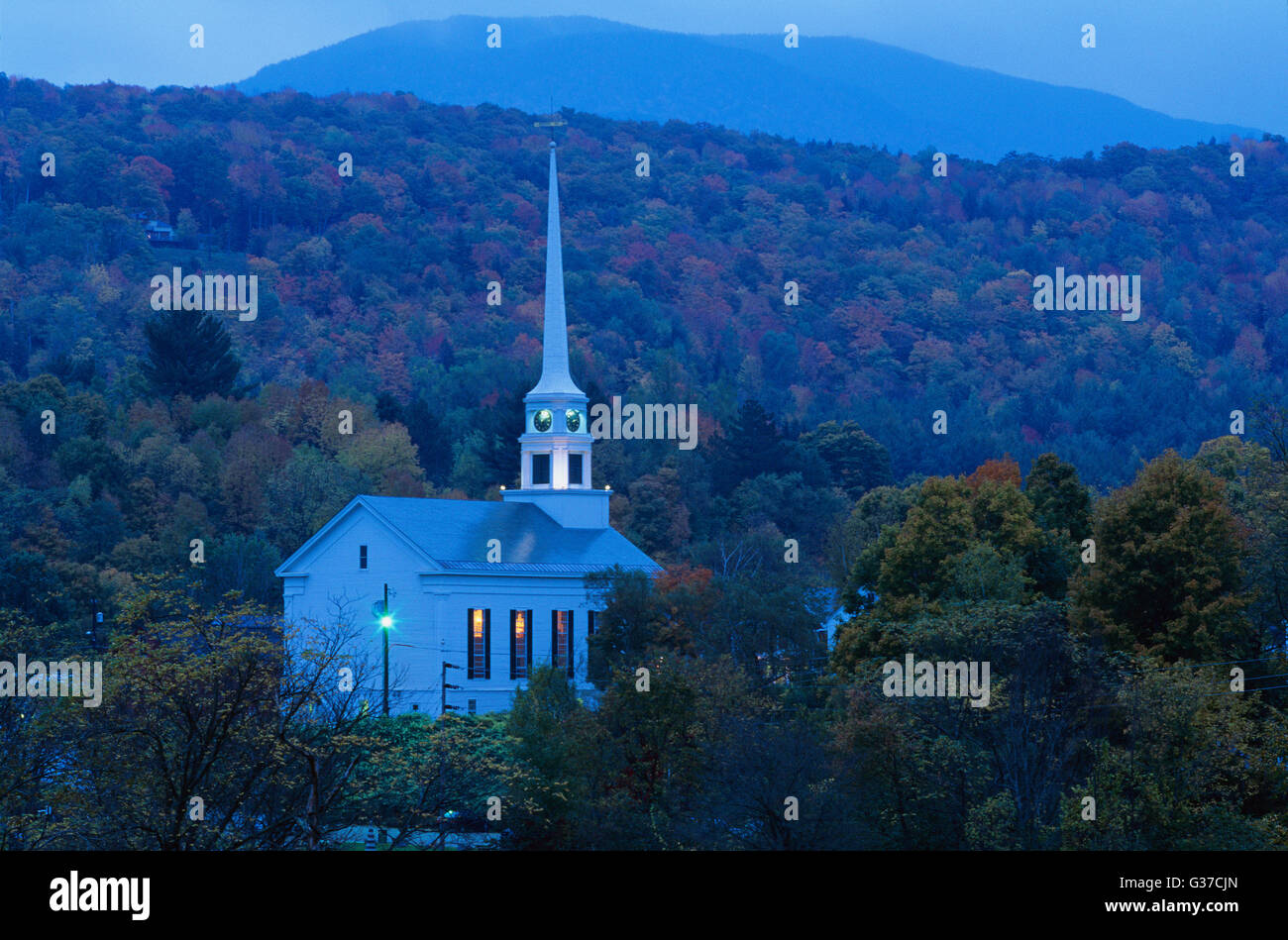 Rural towns new england usa hi-res stock photography and images - Alamy