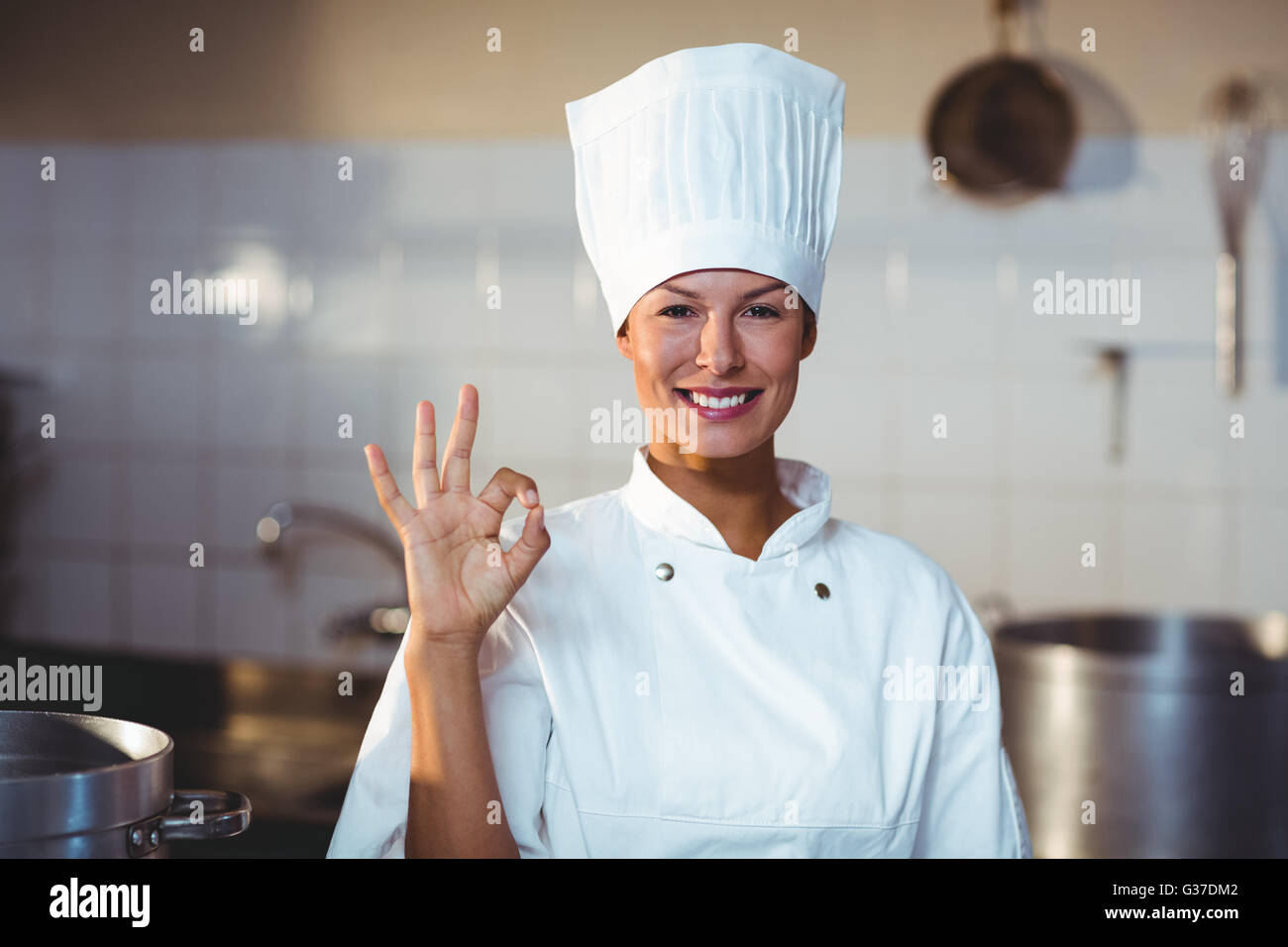 Happy chef sign hi-res stock photography and images - Alamy