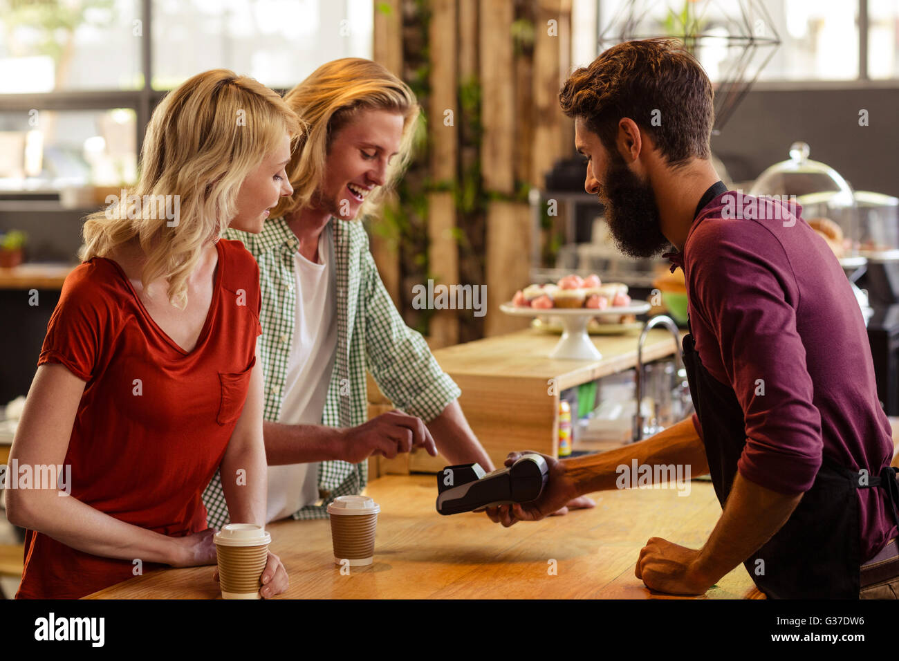 Collecting order restaurant hi-res stock photography and images - Alamy