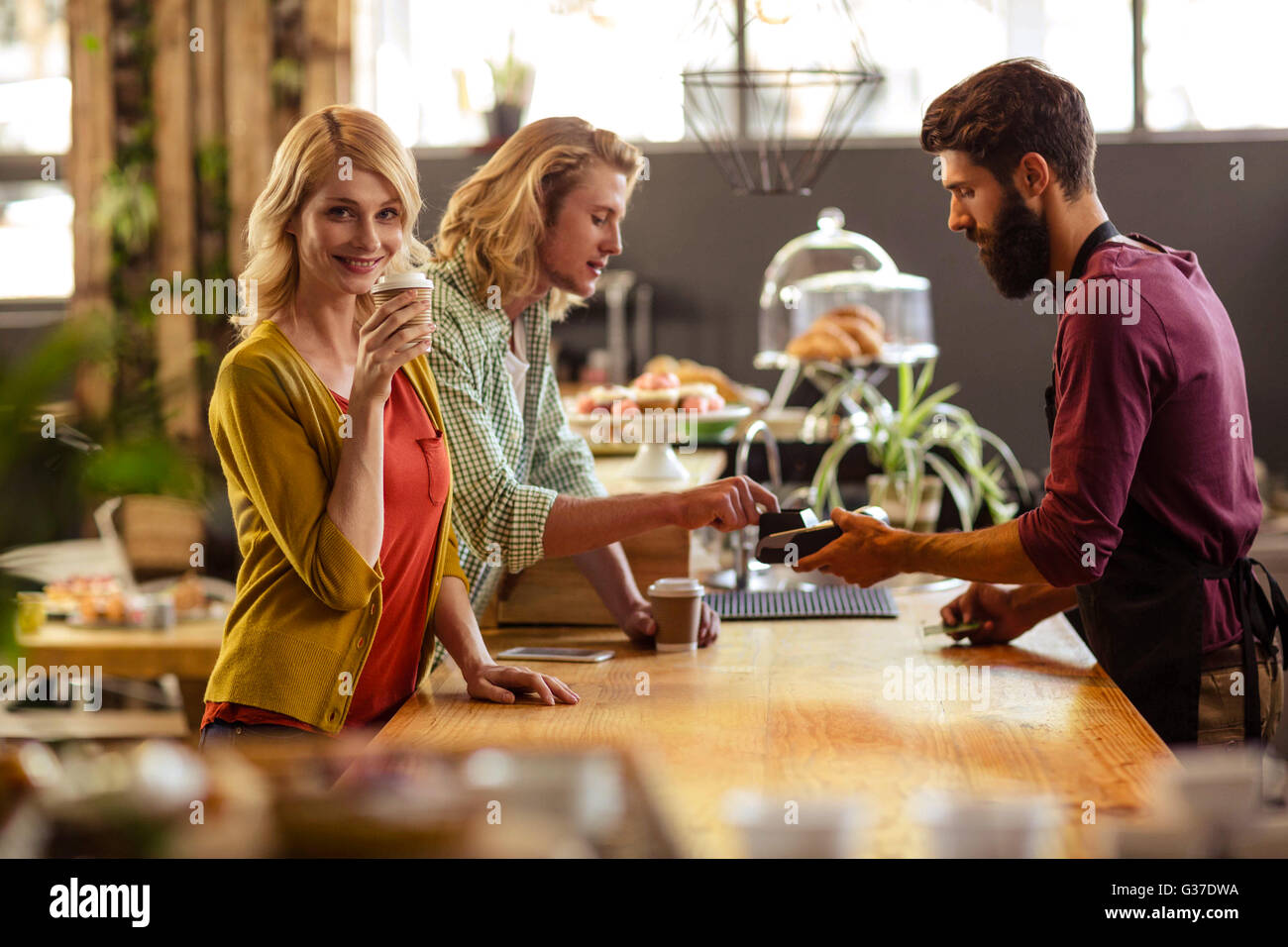 Collecting order restaurant hi-res stock photography and images - Alamy