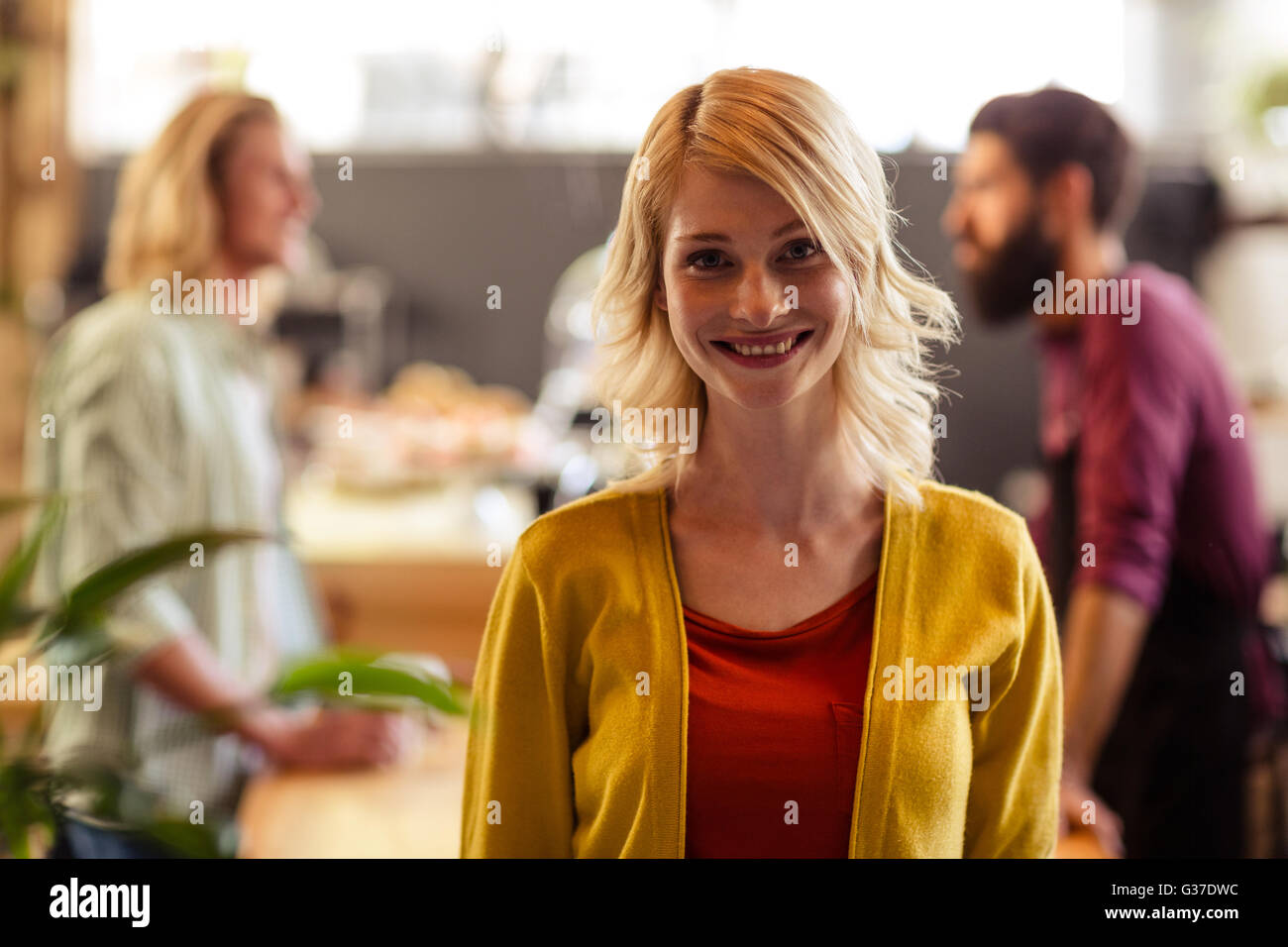 Portrait of a customer Stock Photo - Alamy