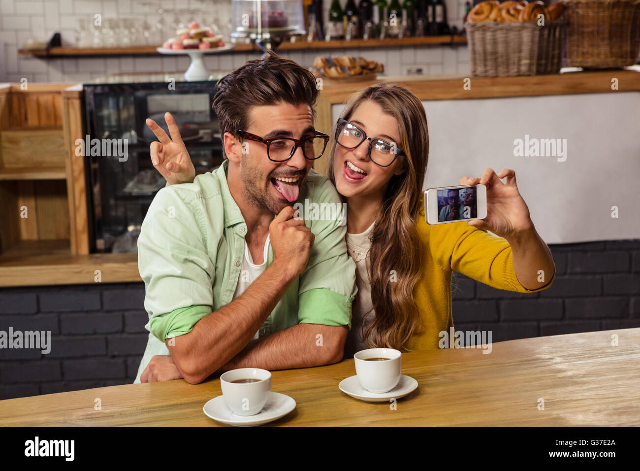 Funny couple man hi-res stock photography and images - Alamy
