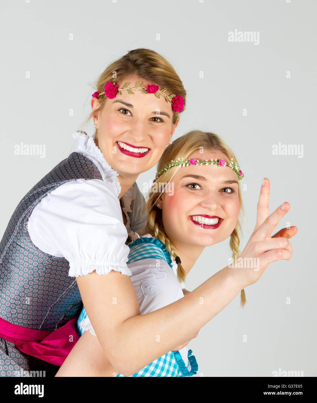 Dirndl girl hi-res stock photography and images - Alamy