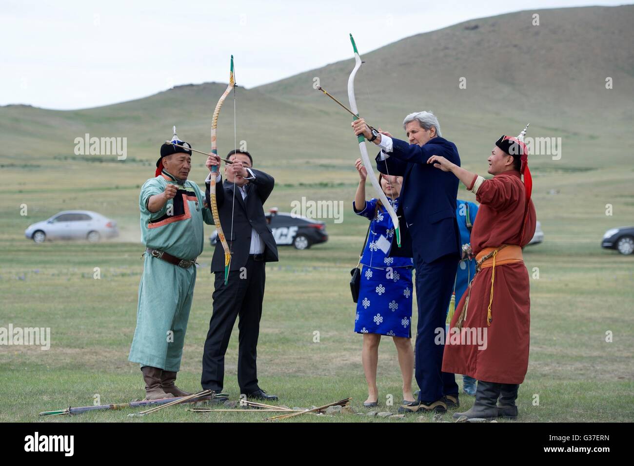 Mongolian wrestling nadaam festival hi-res stock photography and images ...