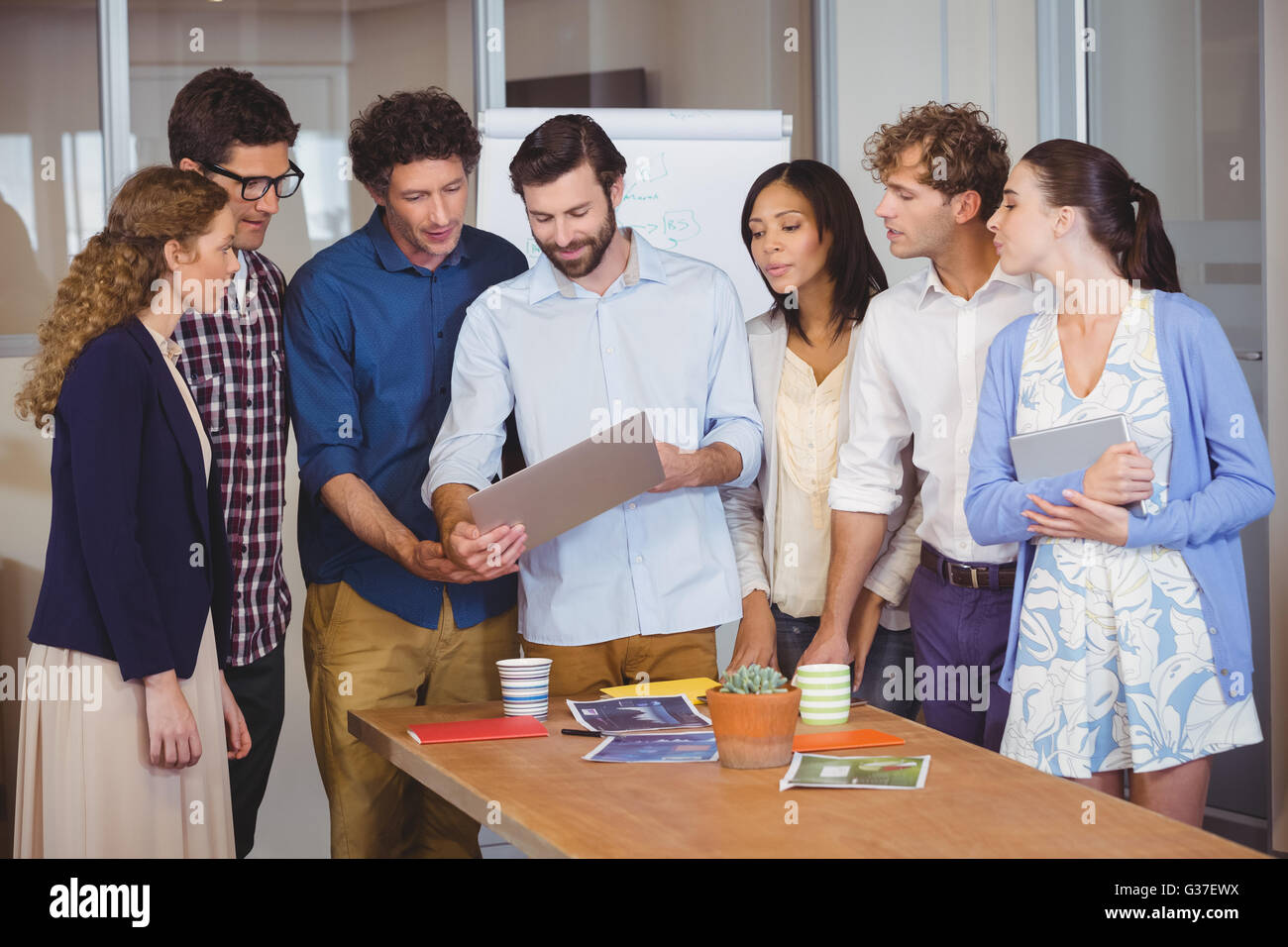 Business people working together Stock Photo - Alamy