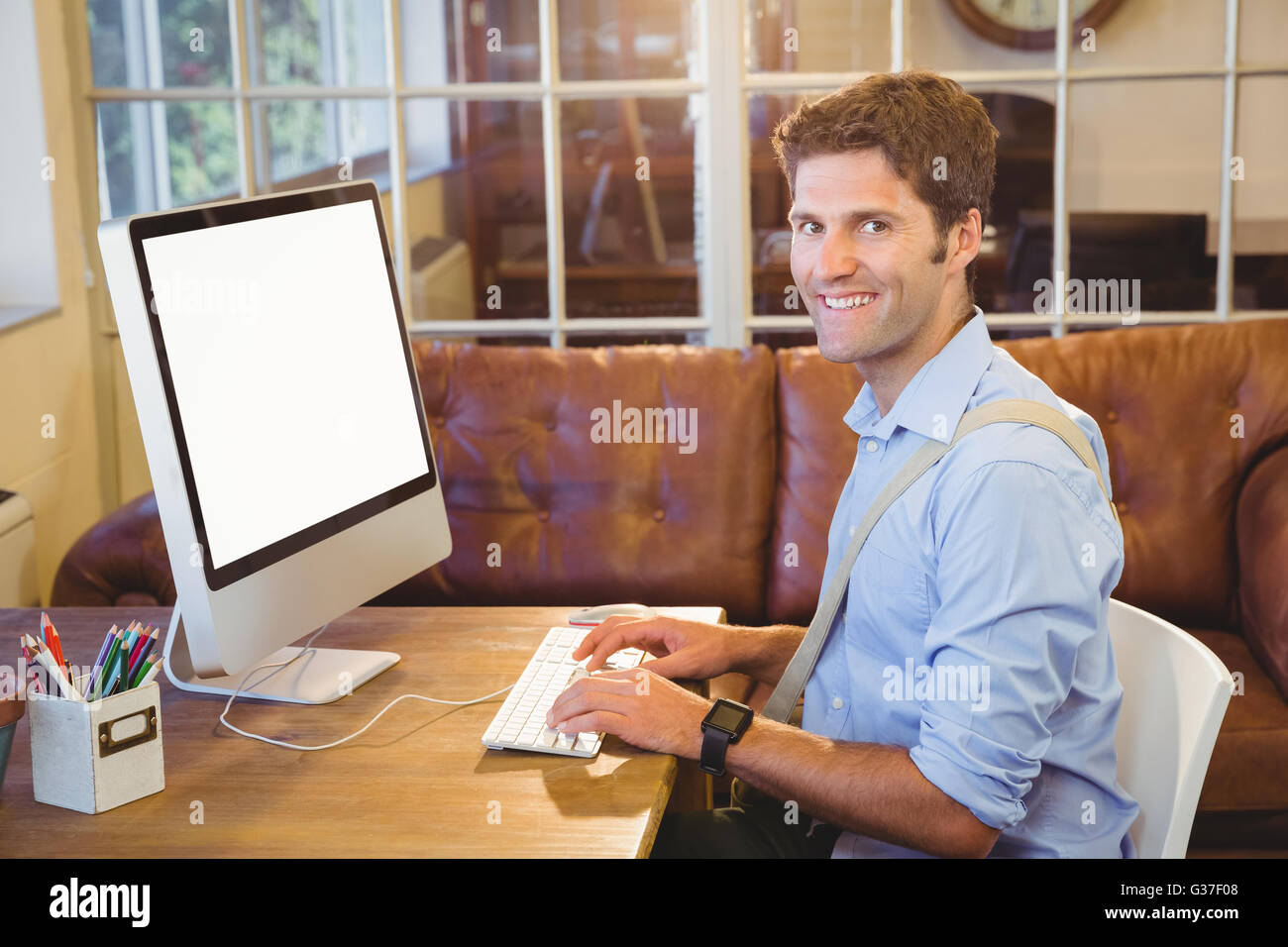 Business man working office hi-res stock photography and images - Alamy