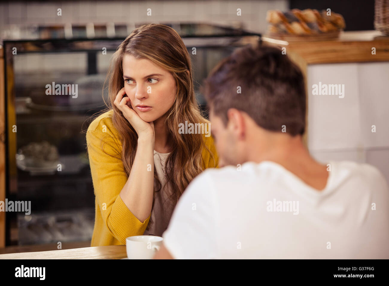 Friends meeting two young hi-res stock photography and images - Alamy