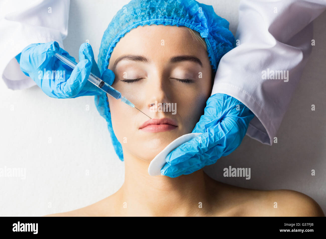 Compress woman skin hi-res stock photography and images - Alamy