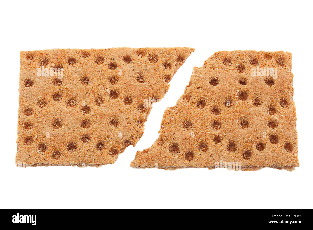 Broken whole grain crisp bread hi-res stock photography and images - Alamy