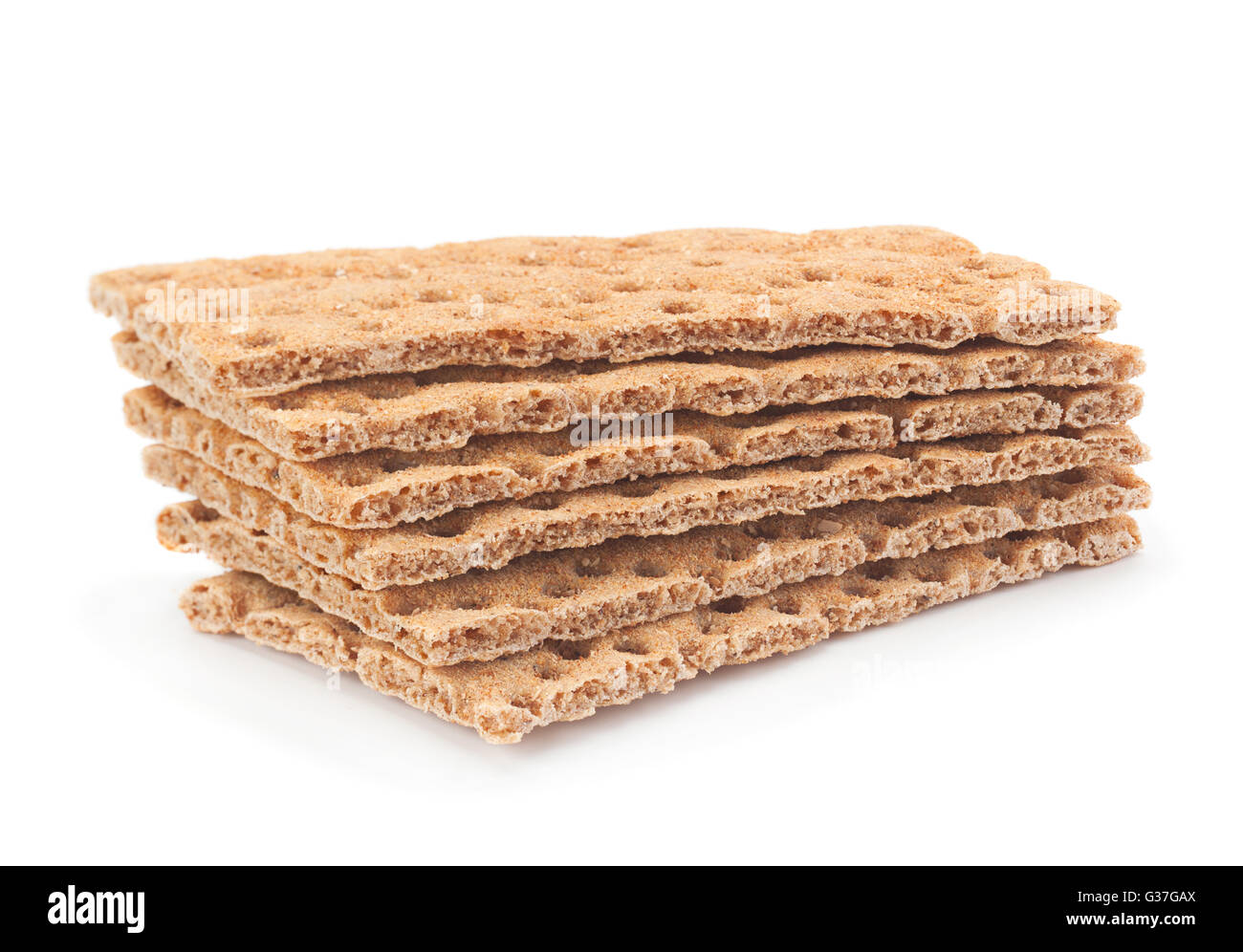 Low calories snack bread isolated on white Stock Photo - Alamy