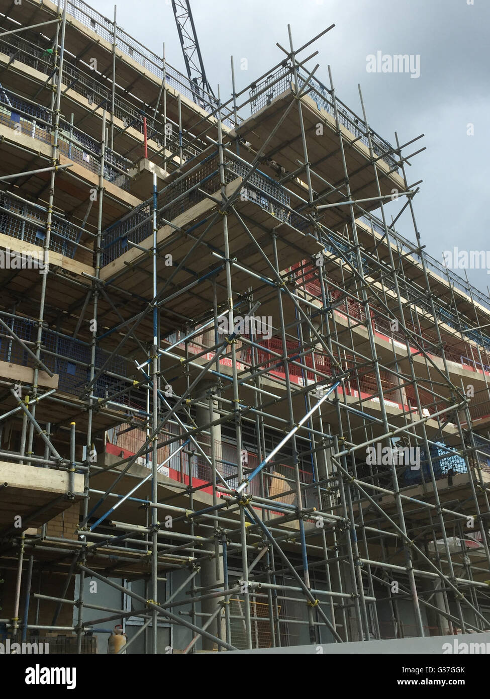 Scaffolding for construction hi-res stock photography and images - Alamy