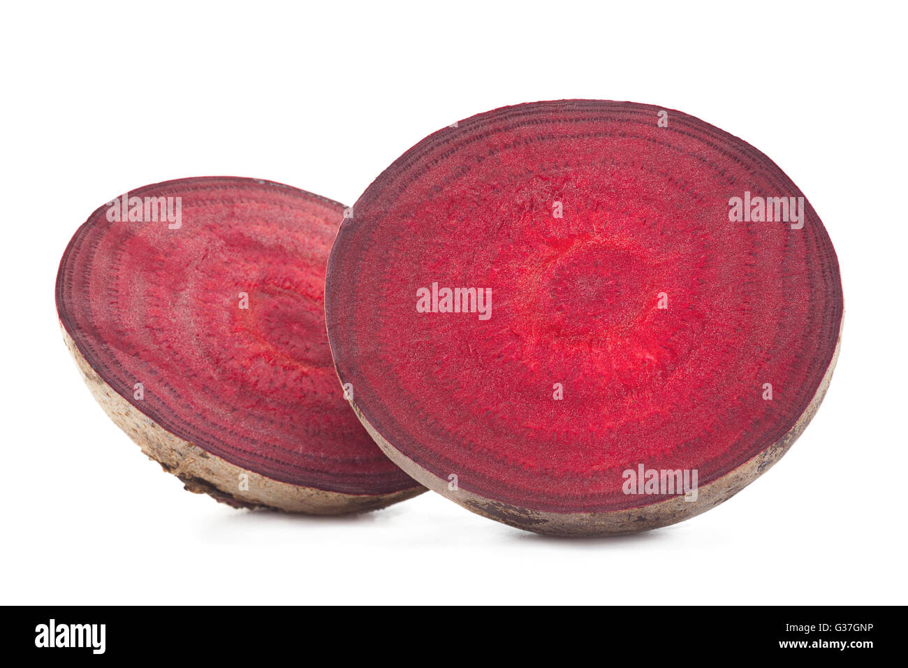 Beet vegetable closeup isolated on white Stock Photo - Alamy