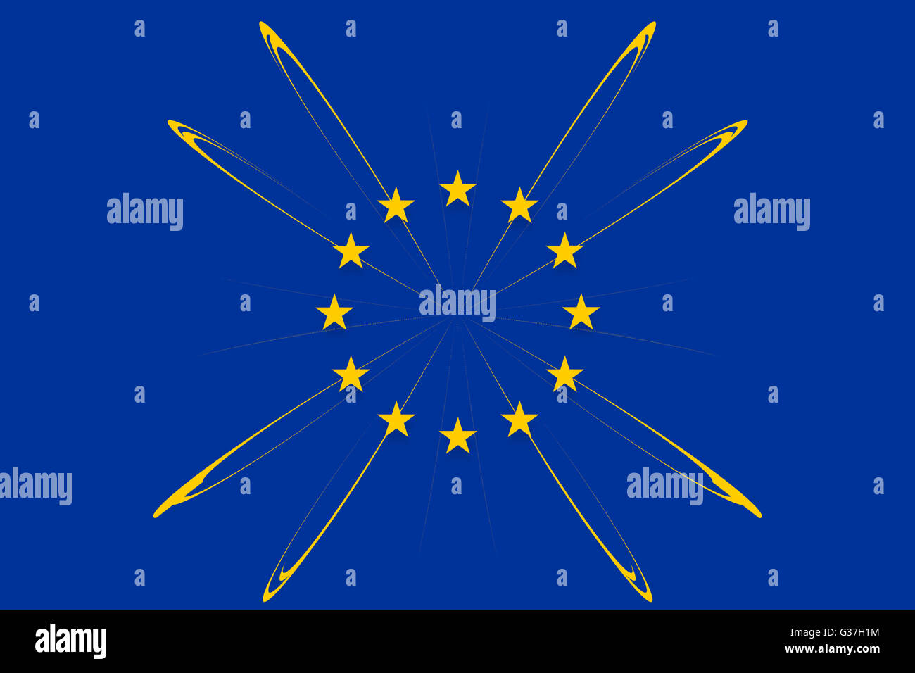European original flag colors designs Stock Photo - Alamy