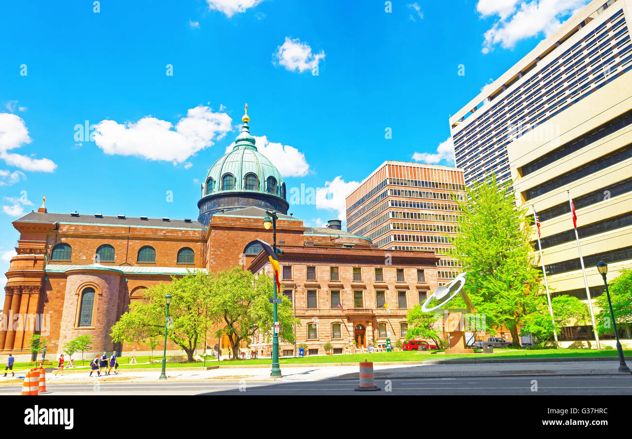 Cathedral Basilica of Saints Peter and Paul in Philadelphia, in ...
