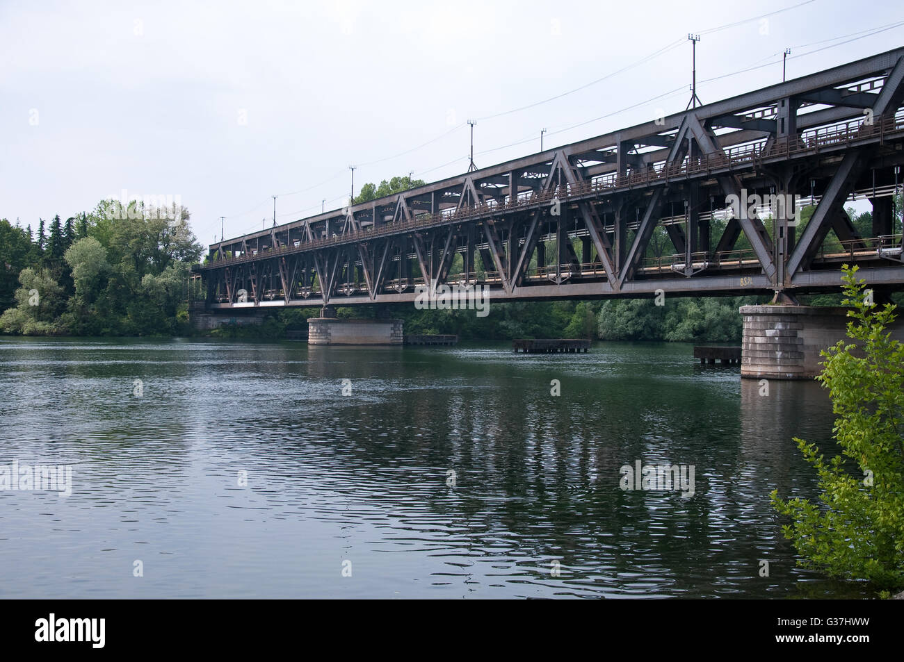 Wrought iron bridge hi-res stock photography and images - Alamy