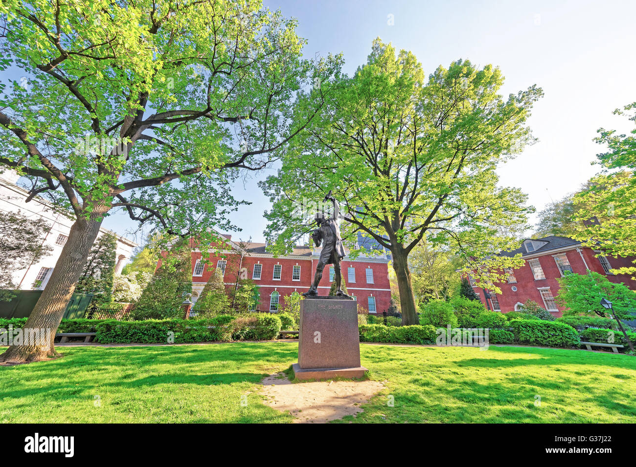Signers monument hi-res stock photography and images - Alamy